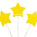 Yellow Star Lollipops Candy Peach Flavor 24 Pieces by - Etsy