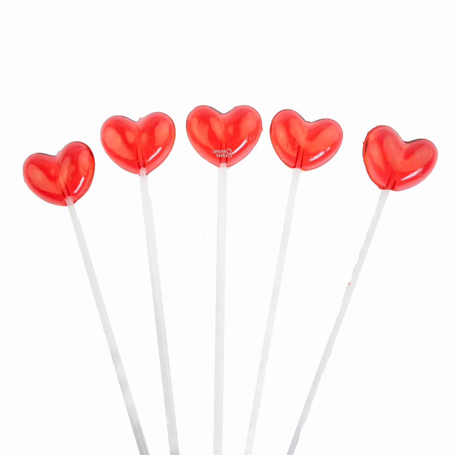 Red Heart Twinkle Pops Long-stem Lollipops 100 Pieces - Etsy