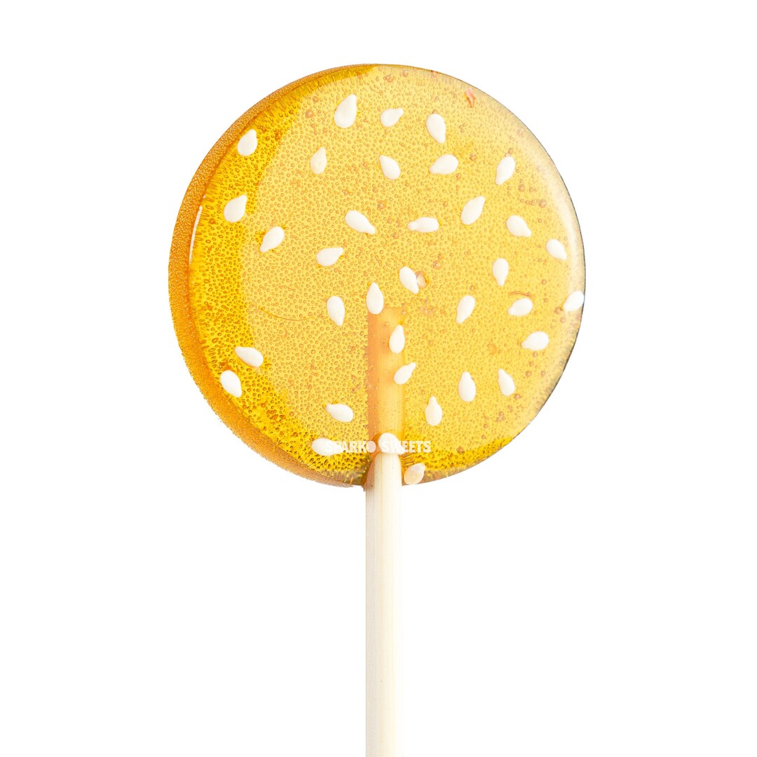 All Natural Honey Sesame Lollipops, Local Pure Honey, No Artificial ...