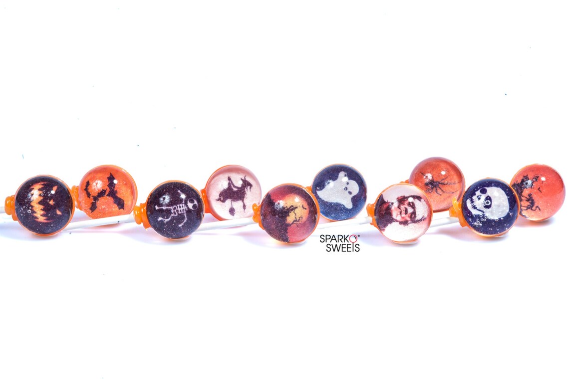 Ghost and Ghouls 3D Lollipops 10 Scary Designs Handcrafted | Etsy