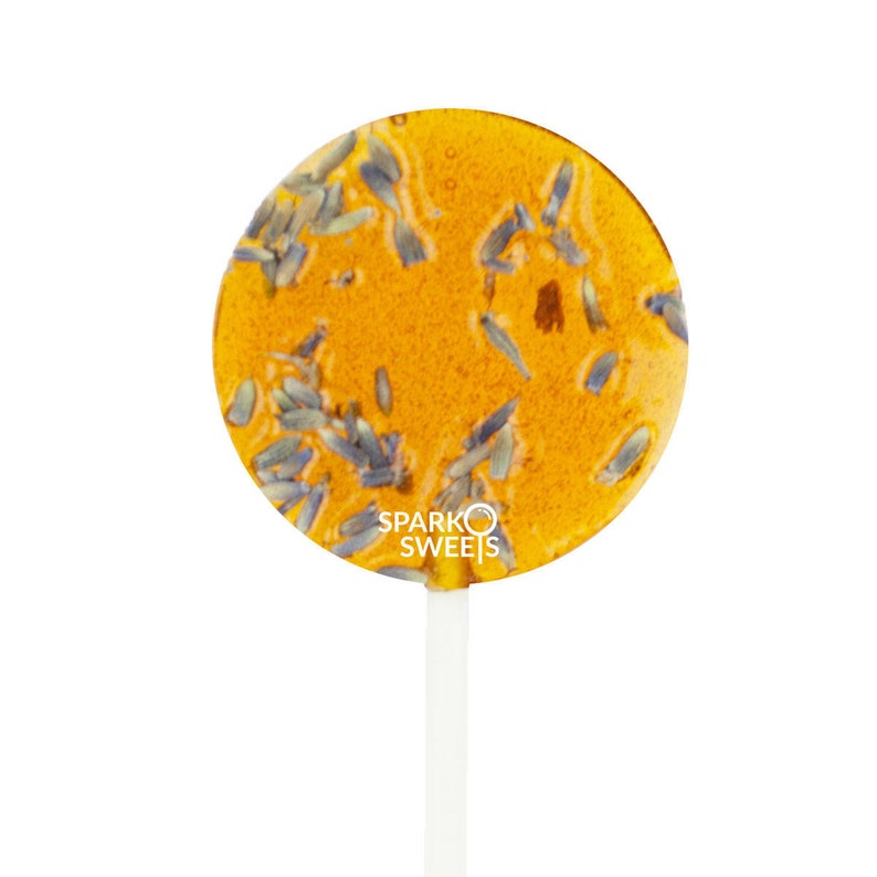 Honey Lavender Tea Handcrafted Lollipops With Organic Honey | Etsy