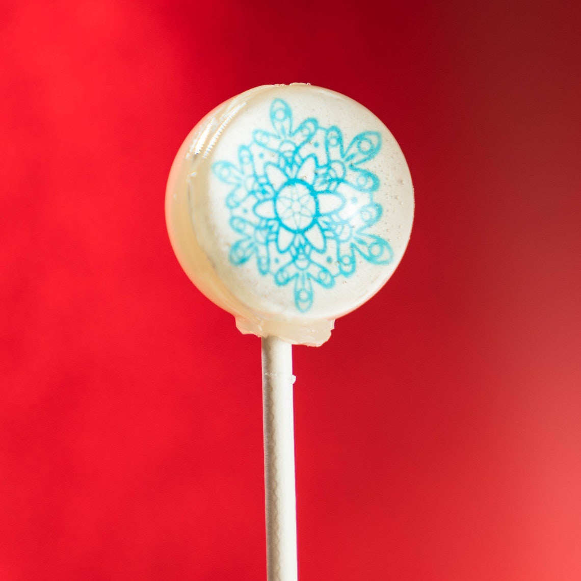 Frozen Snowflakes Picture Lollipops 10 Unique Designs for - Etsy