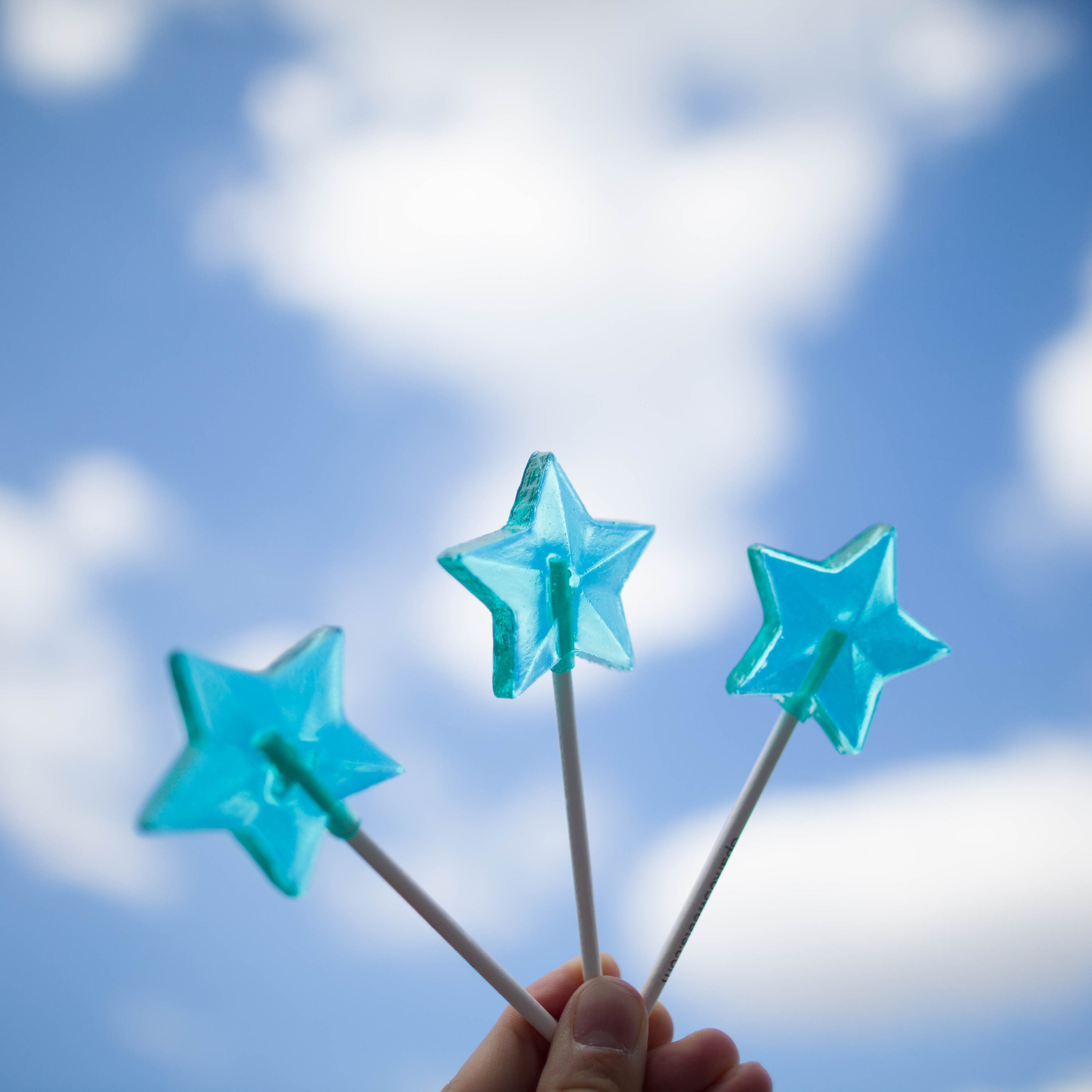 Sparkly Navy Blue Star Lollipops Blue Raspberry Flavor 24 - Etsy