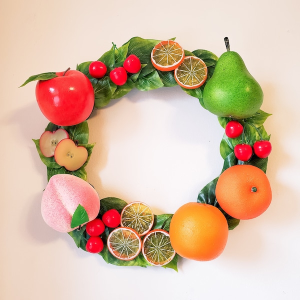Fruit Wreath - Etsy