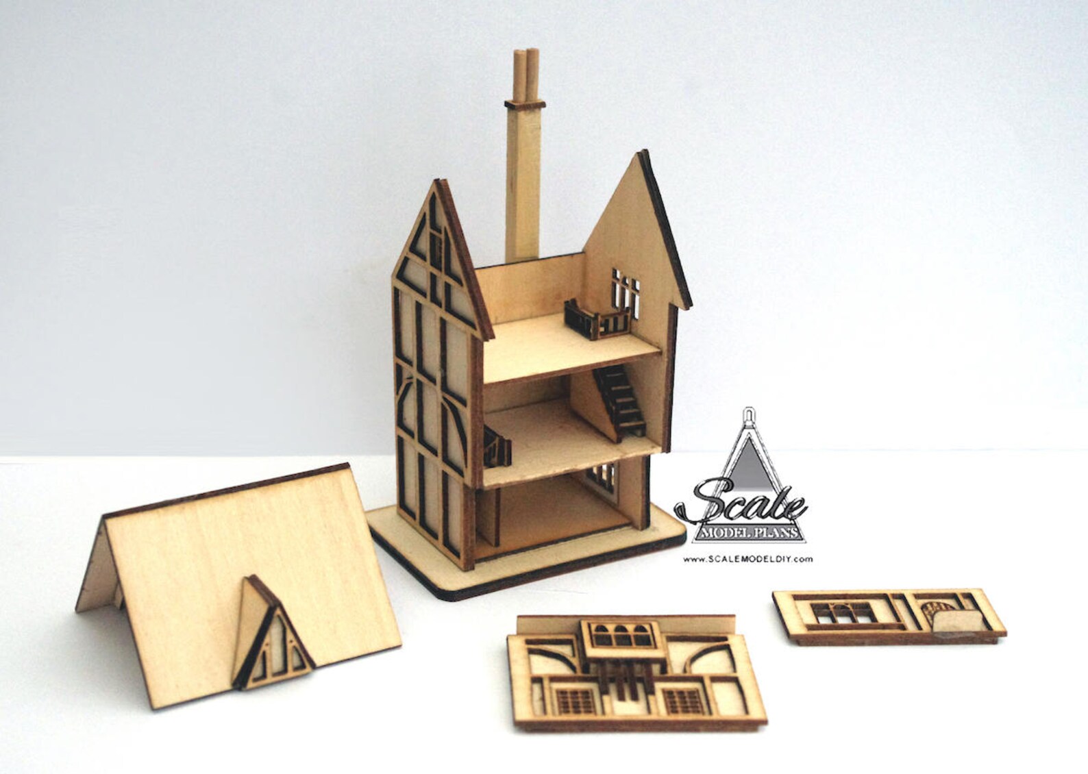 144th Scale Dolls House Miniature Laser Cut Kit the - Etsy