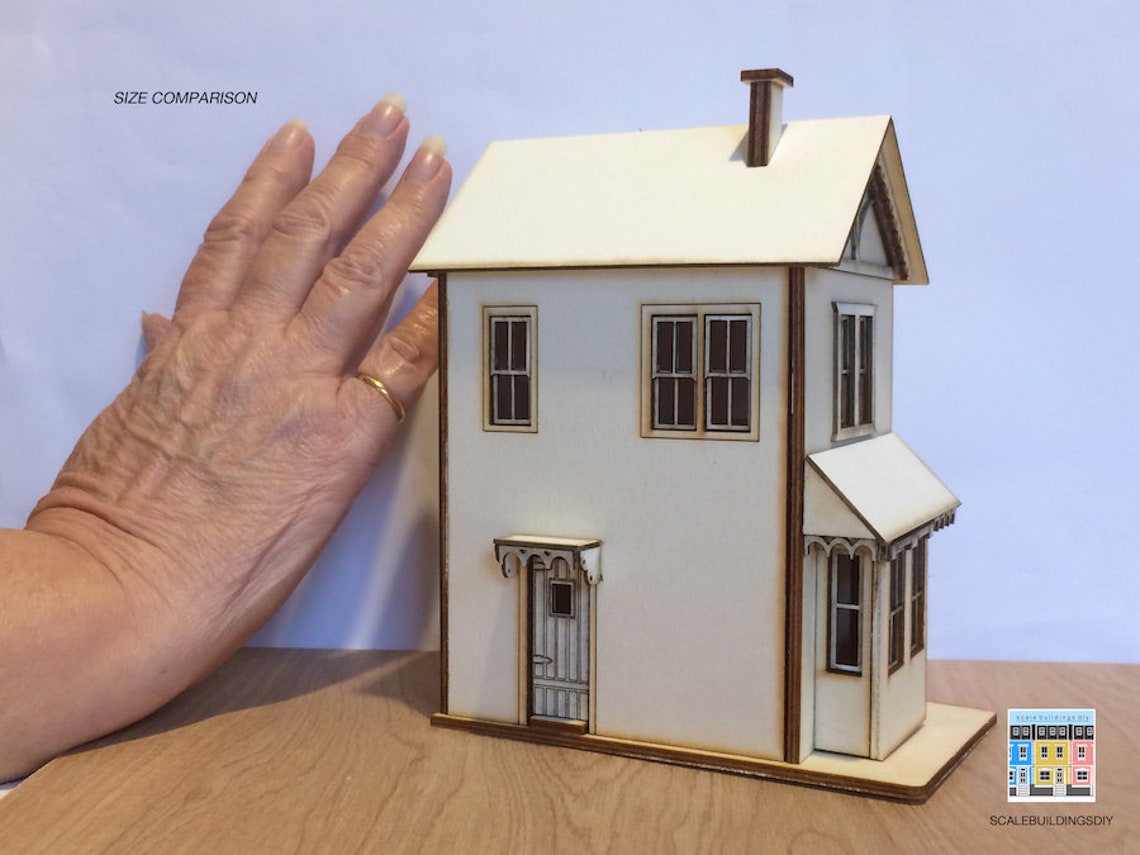 QUARTER SCALE DOLLHOUSE Ship Clad Miniature House English - Etsy UK