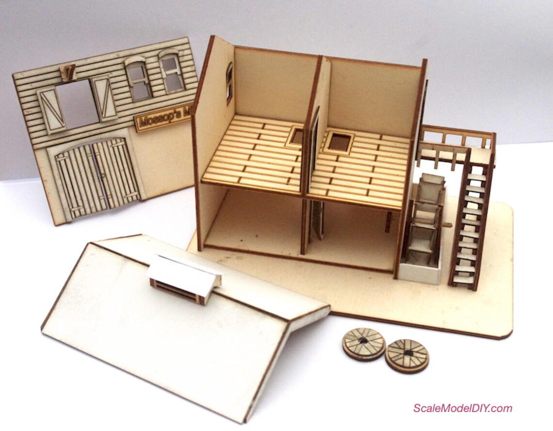 QUARTER SCALE DOLLHOUSE Traditional English Water Mill Easy to - Etsy