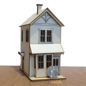 1:48th Willow House Dollhouse Miniature House Traditional Victorian ...