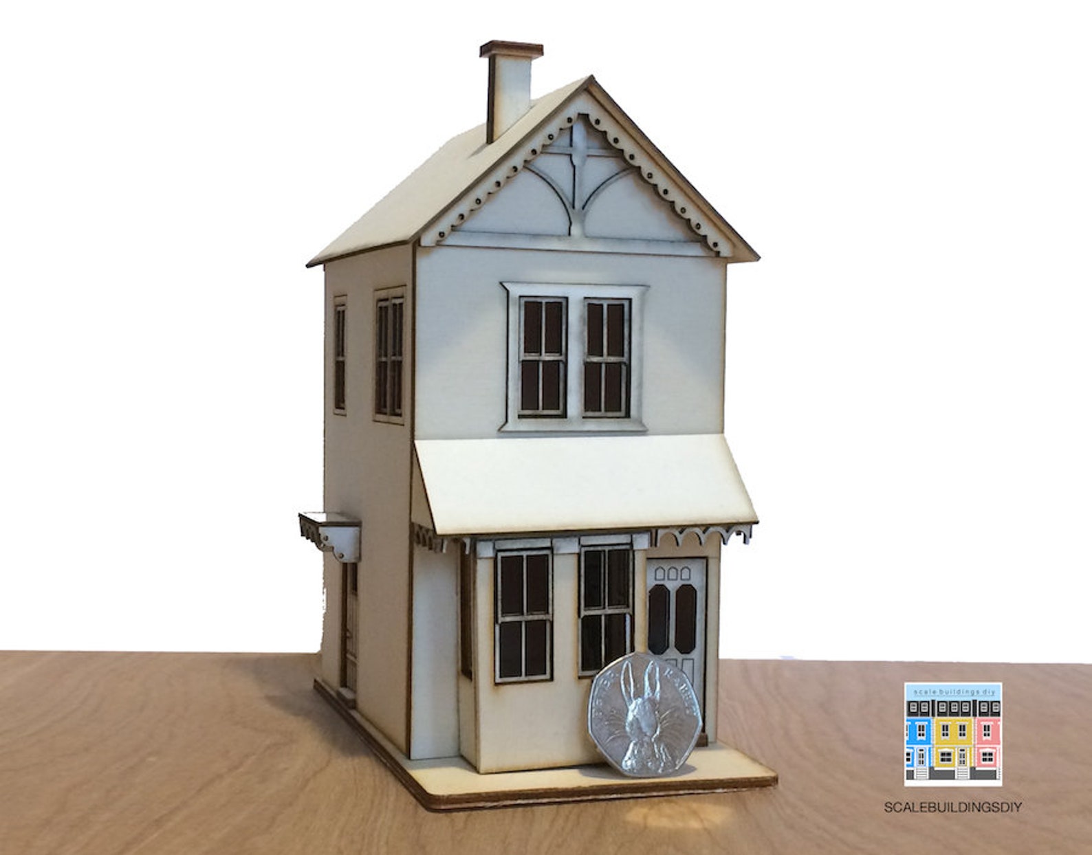 QUARTER SCALE DOLLHOUSE Ship Clad Miniature House English - Etsy UK