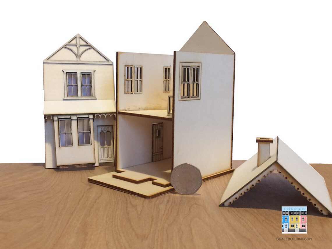 QUARTER SCALE DOLLHOUSE Ship Clad Miniature House English - Etsy UK