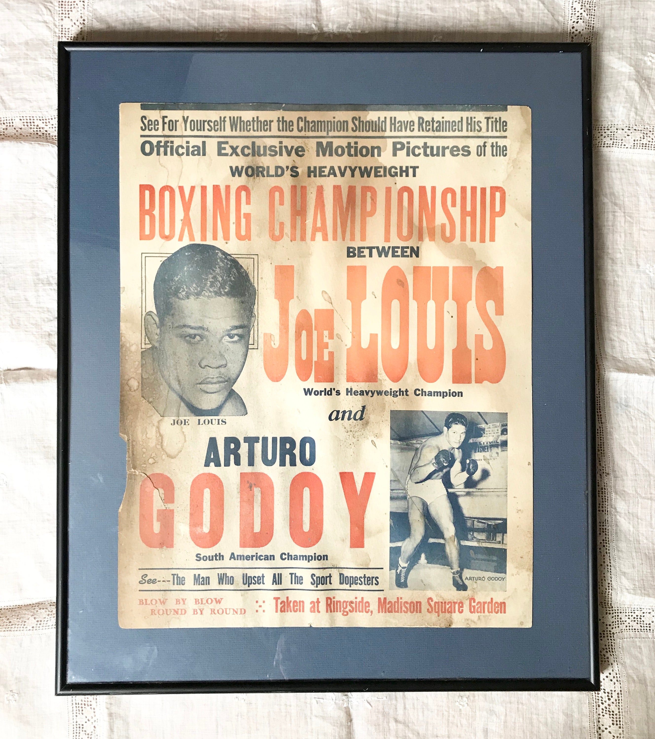 Joe Louis Boxer Image Printable