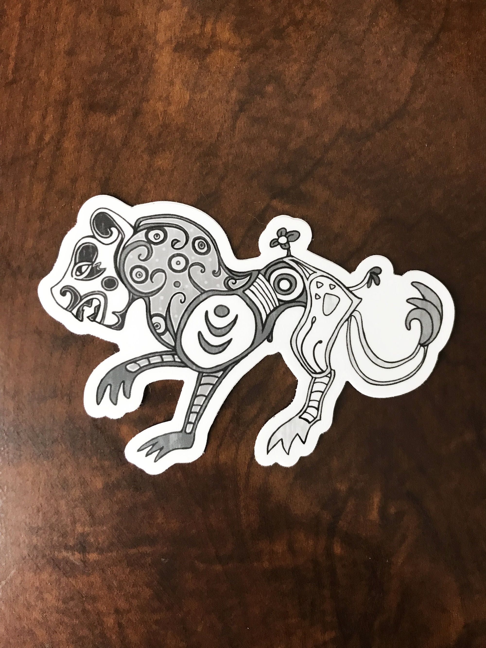 Lion Tattoo Sticker - Etsy