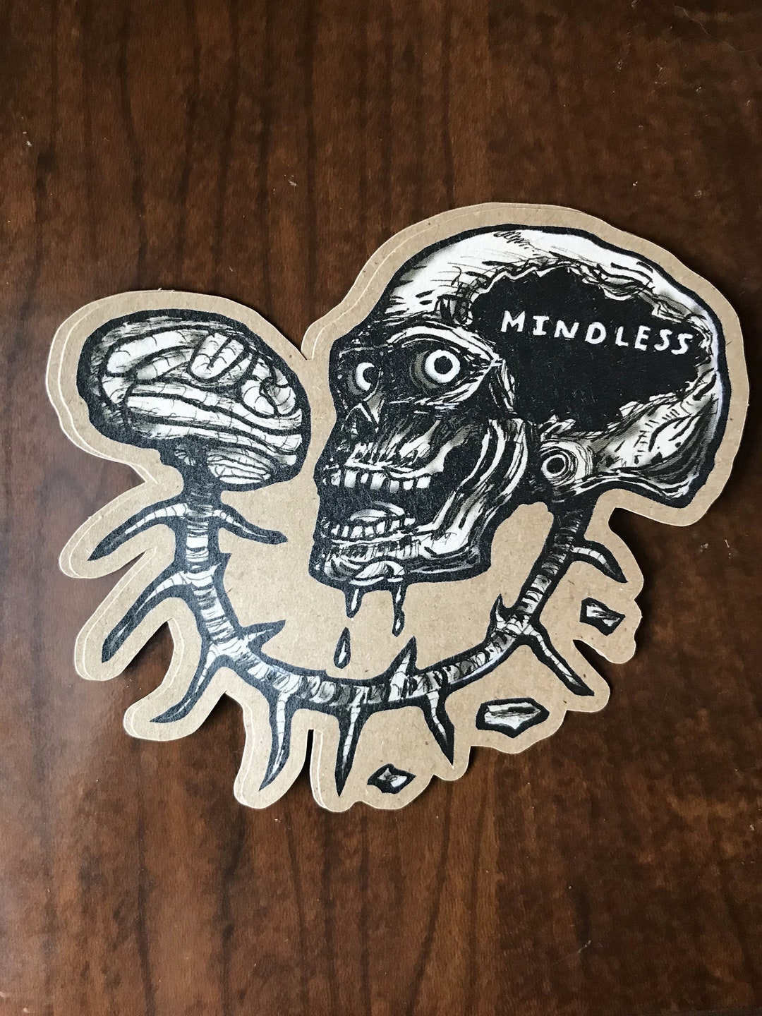 Mindless Sticker - Etsy