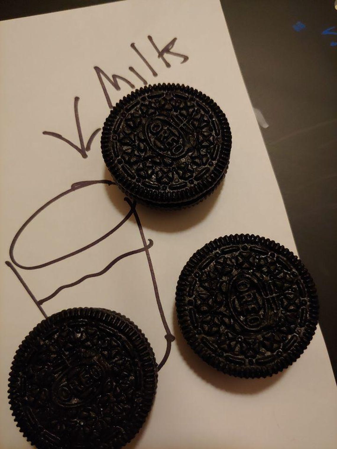 Oreo Cookie Magnet HANDMADE - Etsy