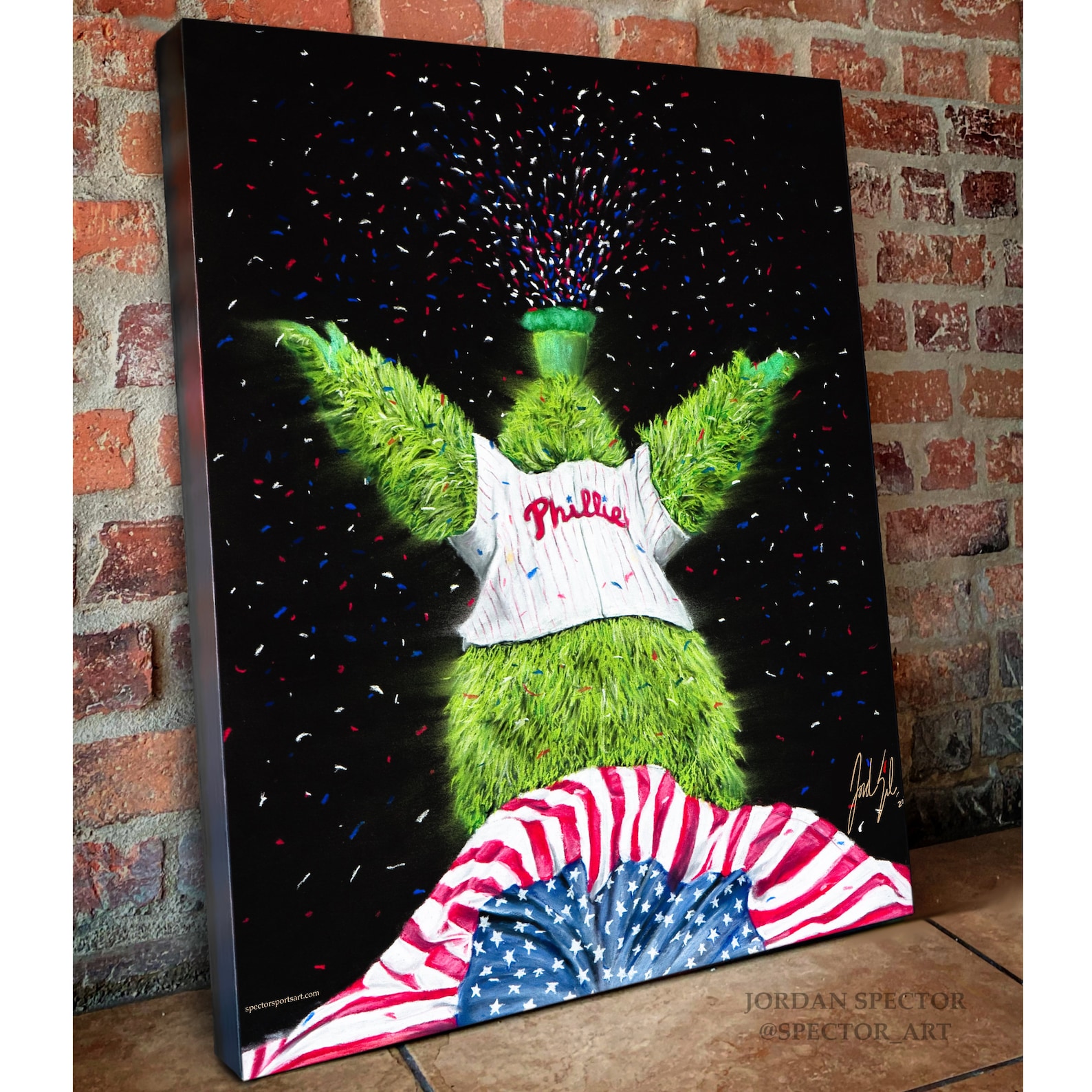 Phillies phanatic Art Print | Etsy