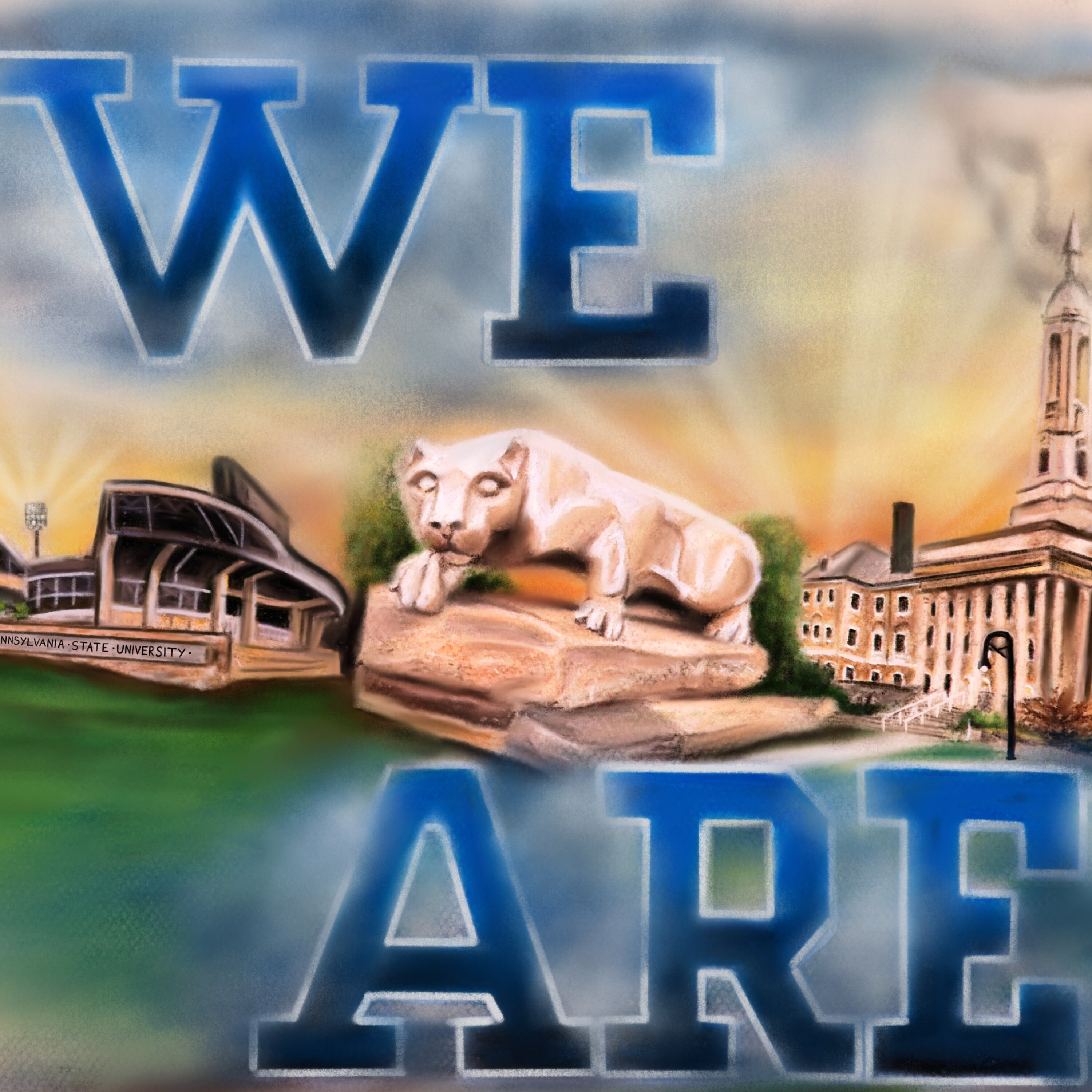 Penn State we Are - Etsy