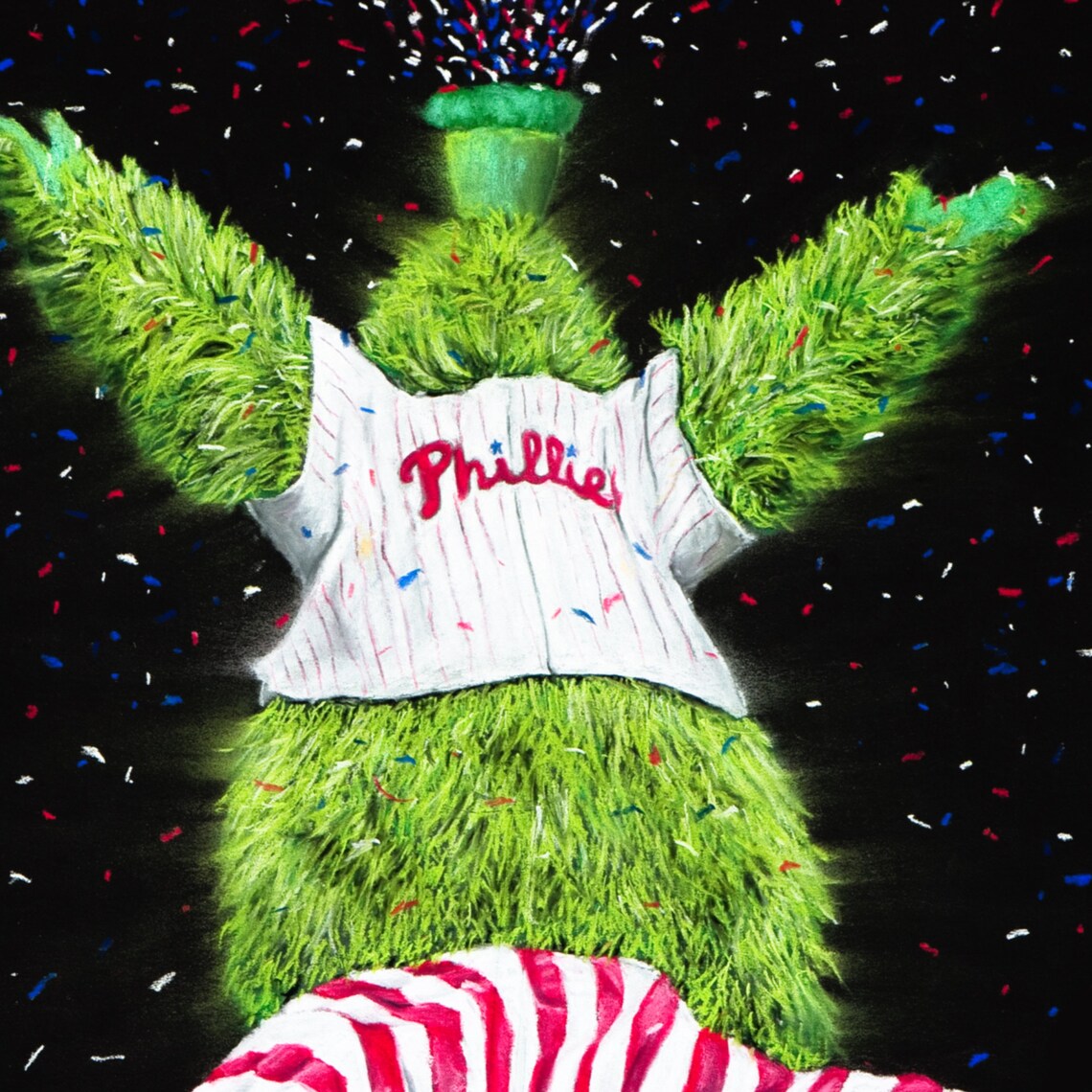 Phillies phanatic Art Print - Etsy