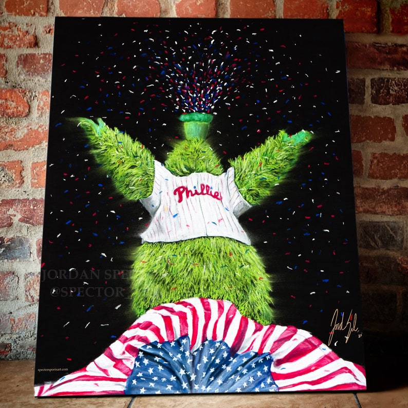 Phillies phanatic Art Print | Etsy