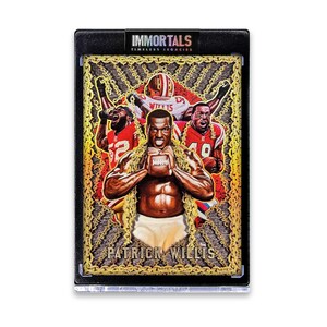 Jordan Spector X Patrick Willis, Immortals Trading Card, Artist Trading ...