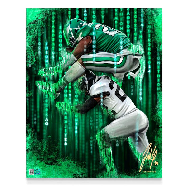Saquon Barkley Art Etsy