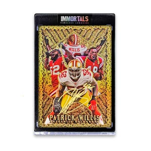 Jordan Spector X Patrick Willis, Immortals Trading Card, Artist Trading ...