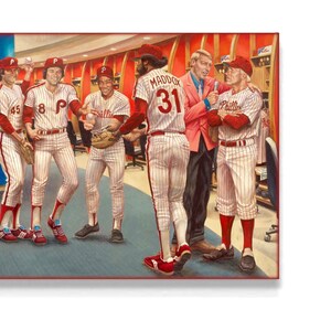 Philly Baseball Wall Art, Sports Gifts for Him, Philadelphia Dream ...