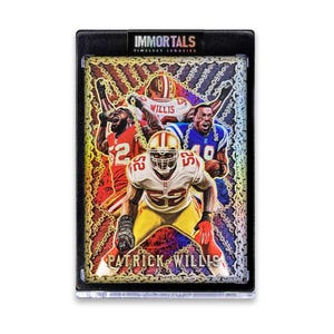 Jordan Spector X Patrick Willis, Immortals Trading Card, Artist Trading ...
