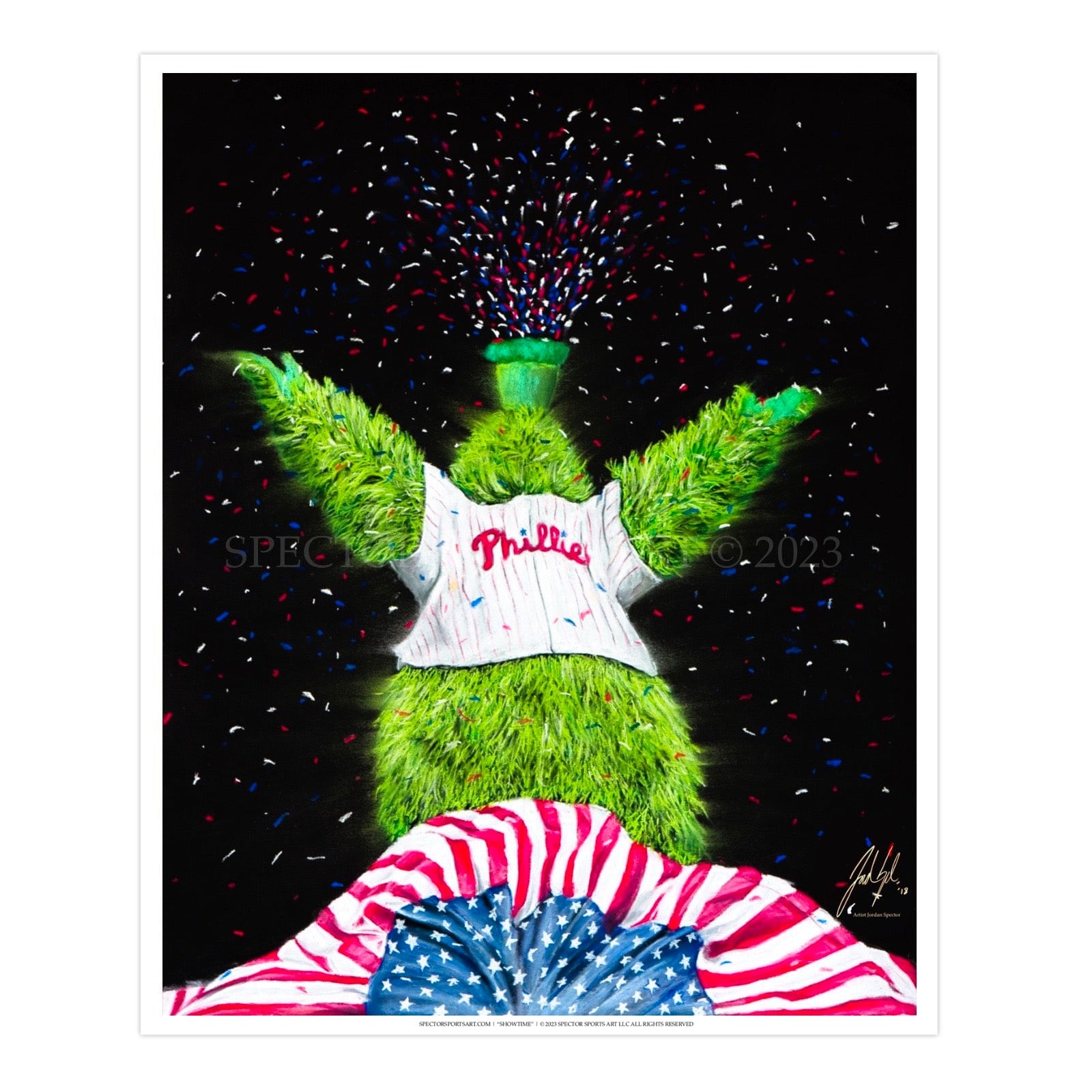 Phillies phanatic Art Print - Etsy