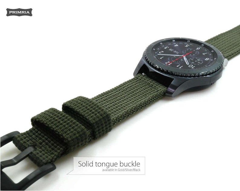 2-piece Heavy Duty Nylon Duty Watch Strap Band for Galaxy - Etsy