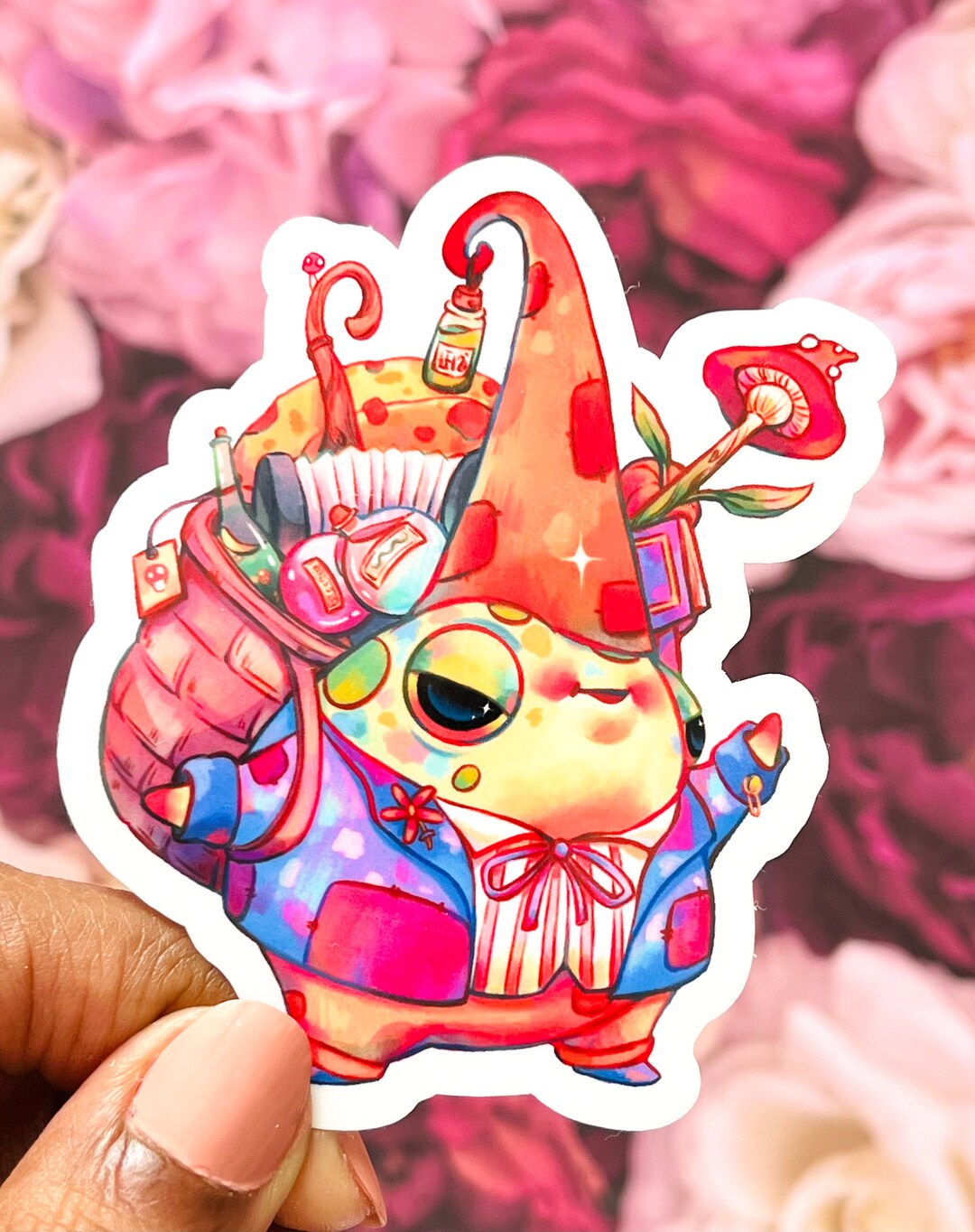 Trader Frog Sticker | Vinyl Water Resistant Sticker | Cute Sticker ...