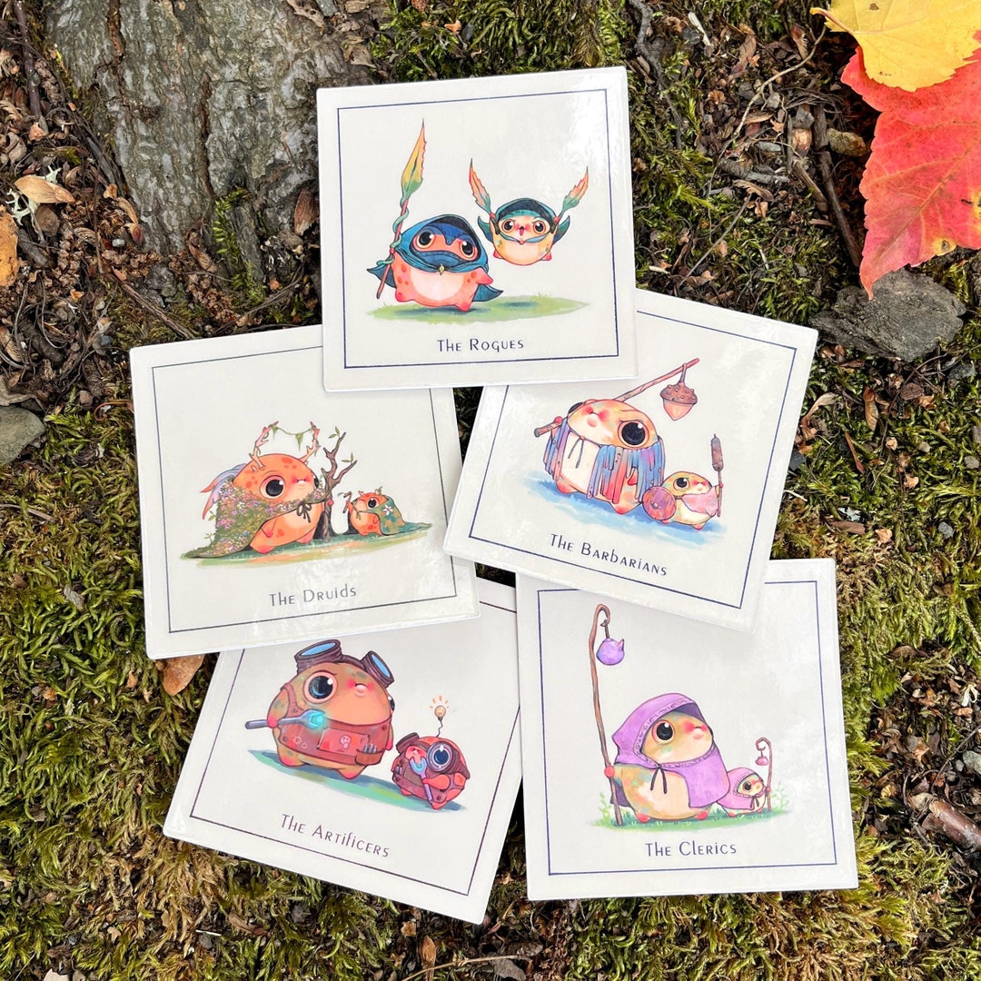 Froglets and Fenlands Sticker Set | Vinyl Waterproof Sticker | Cute ...