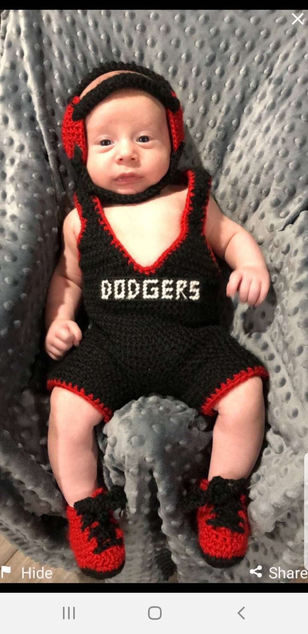 Baby Wrestling Newborn or 0 to 3 Month Wrestling Singlet,wrestling ...