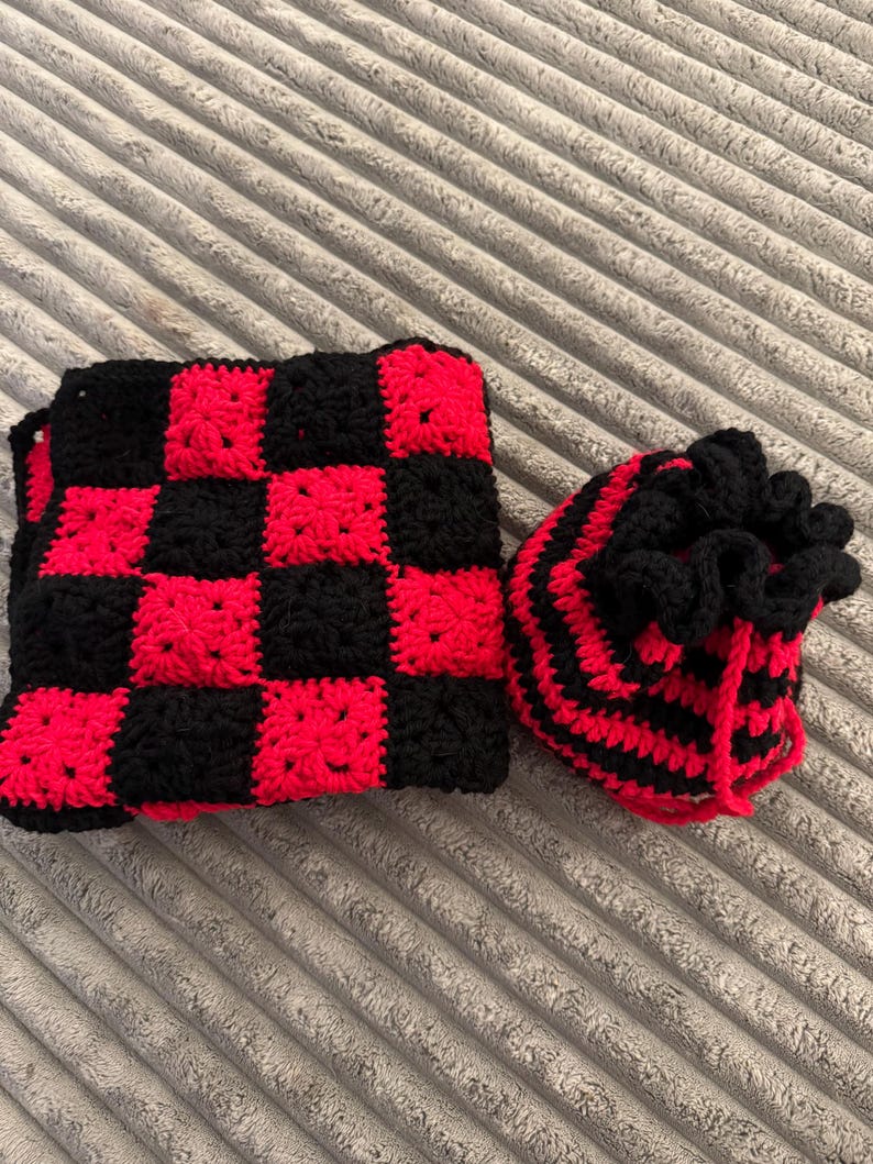 Crochet Checkers Pattern (PDF ONLY) - Etsy