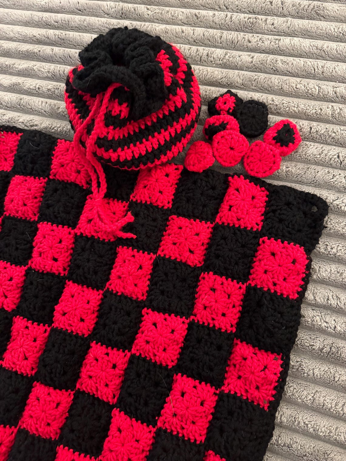 Crochet Checkers Pattern (PDF ONLY) - Etsy