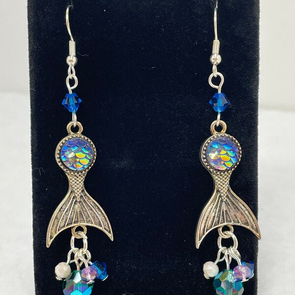 Mermaid Earrings - Etsy