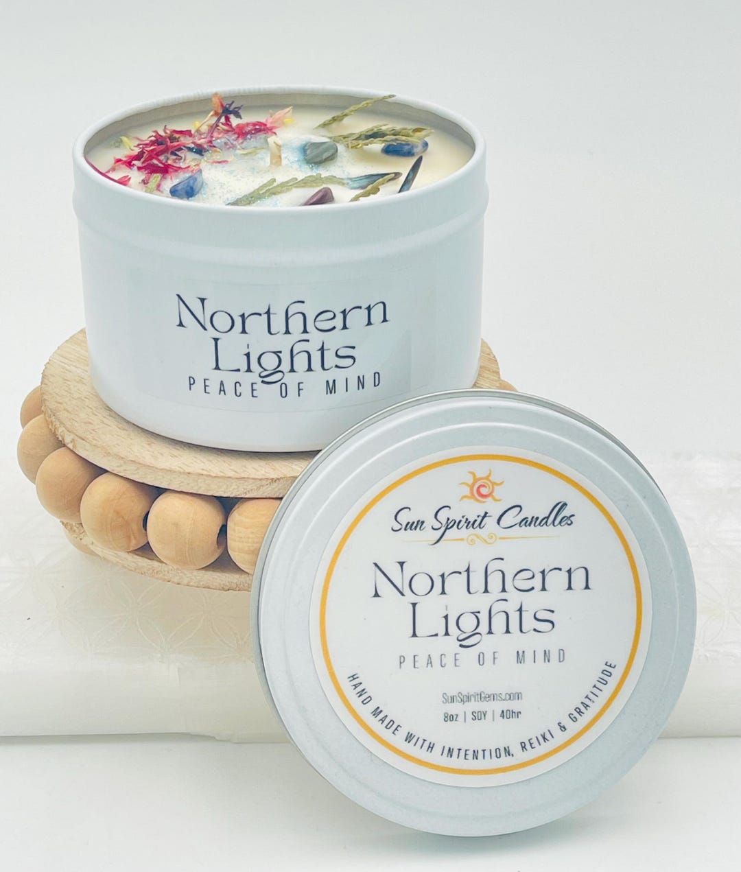 Northern Lights Candle, 100% Soy Wax. Northern Lights, is a Prefect Way ...