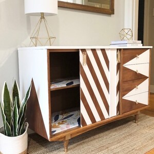 SOLD: Mid Century Modern MCM Buffet Sideboard Console Entry Table - Etsy