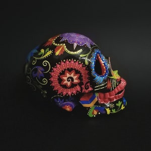 Sugar Skull Day of the Dead Mexican Skull Calavera Skull Gift Colorful ...