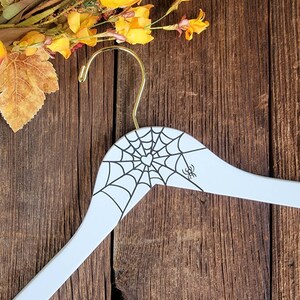 Halloween Spider Web Wedding Hanger - Etsy