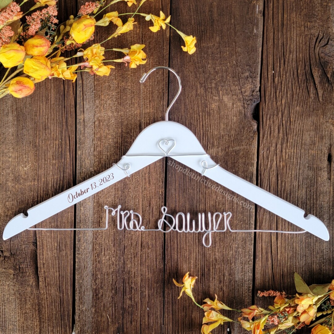 Bride Hanger, Wedding Dress Hanger, Bridal Hanger, Wedding Hanger for ...