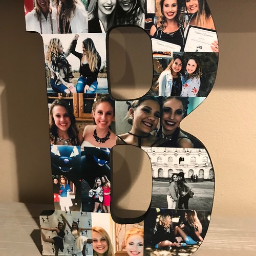 3D Picture Frame Photo Letter Collage Gift Children's - Etsy