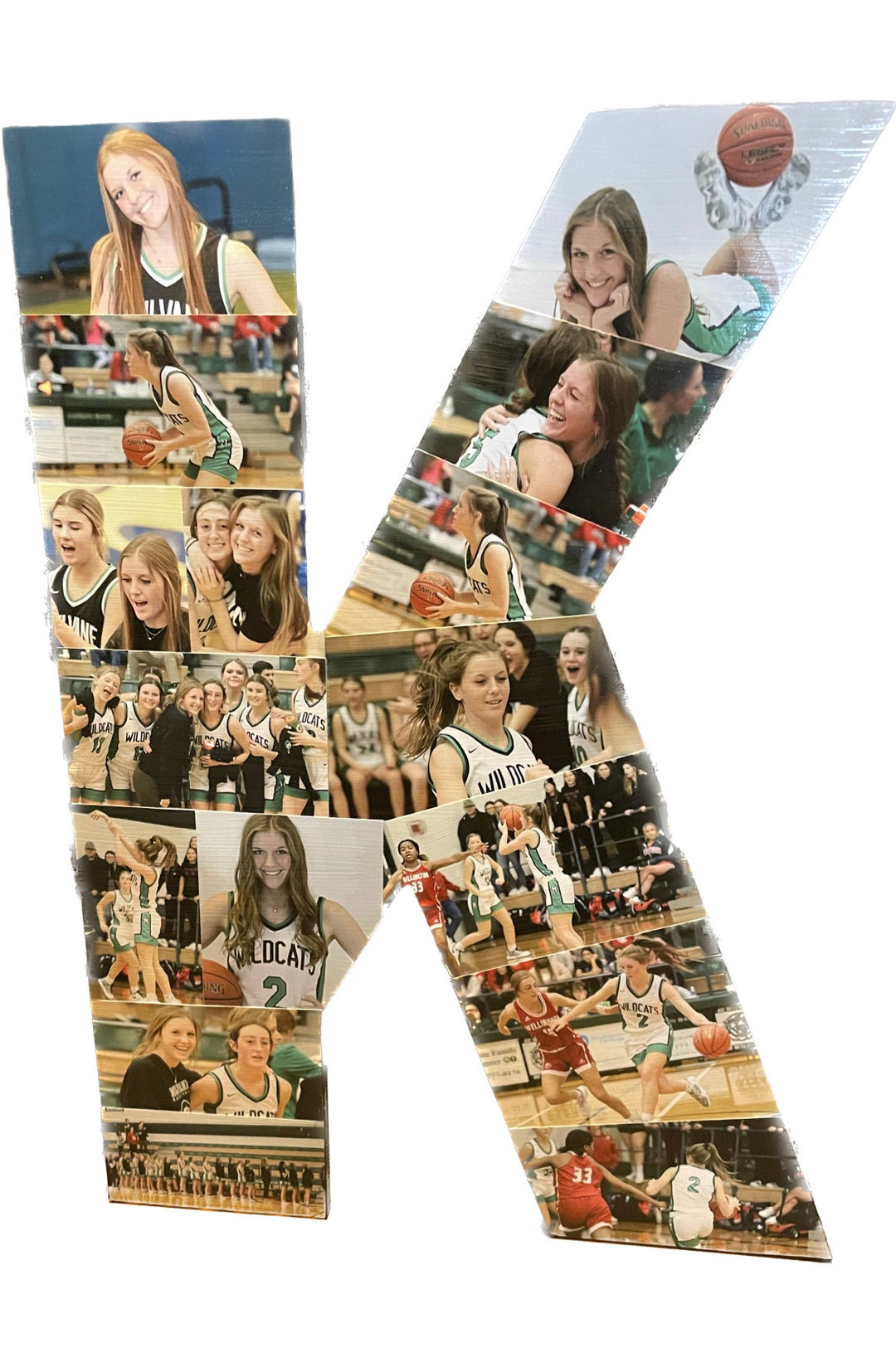 Wooden Letter Photo Collage- New Style - Etsy