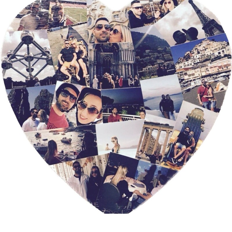 Heart Photo Collage - Etsy