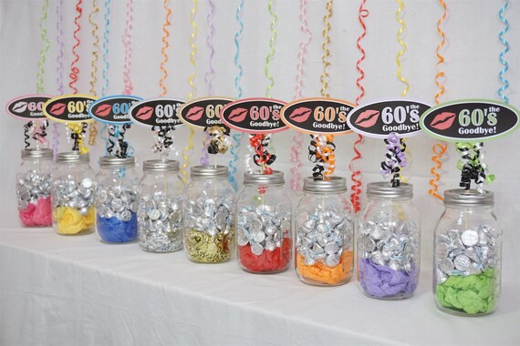 70th Birthday Decoration Available In 9 Colors 70th Candy