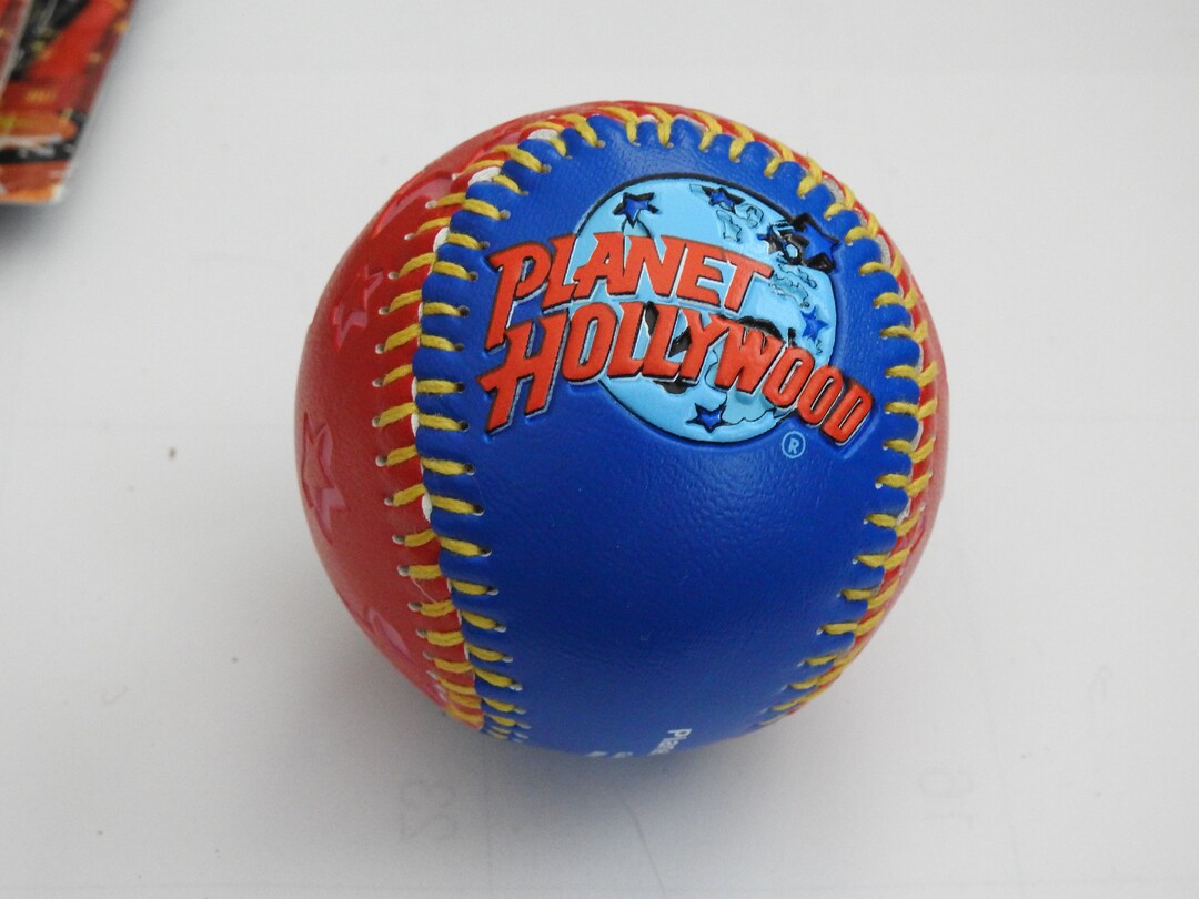 Baseball - Planet Hollywood - NEW - Red Blue - Etsy