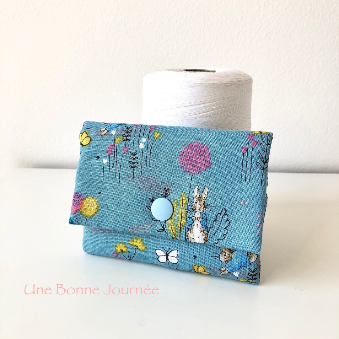 Sky Blue Peter Rabbit Children Wallet//children Card Case//rabbit ...