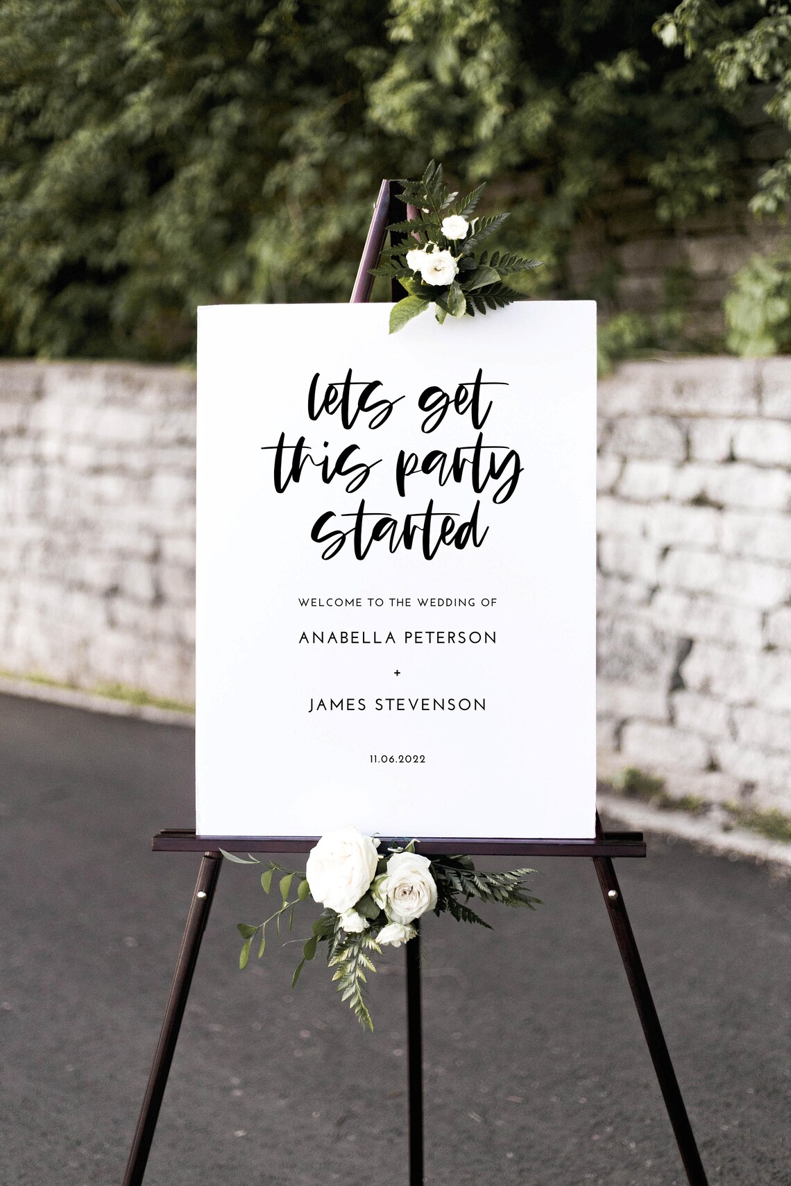 Let's Get This Party Started Printed or Digital Wedding - Etsy