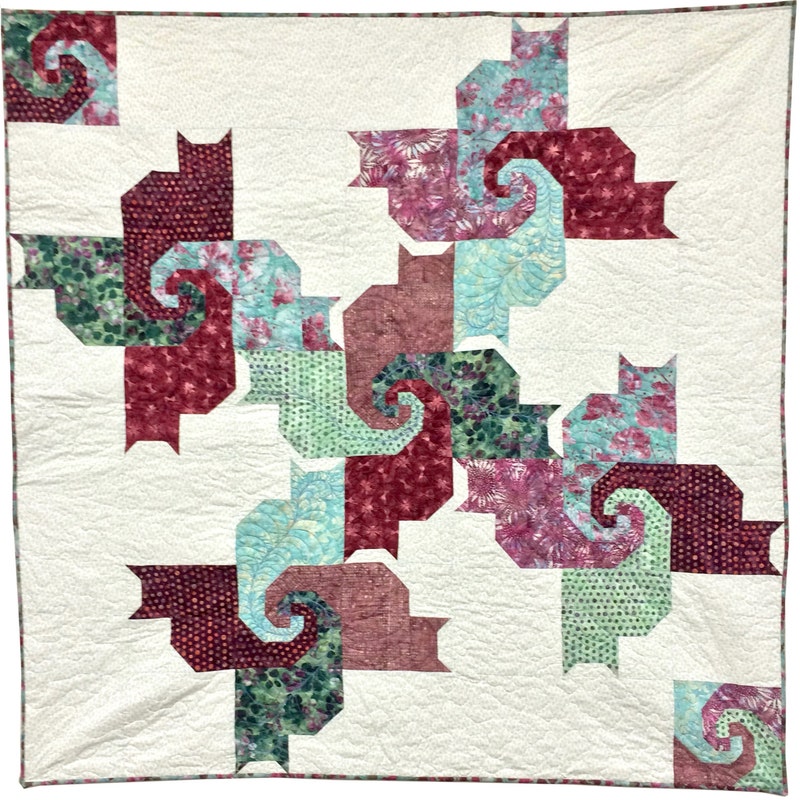 Cat Quilt Pattern - Etsy
