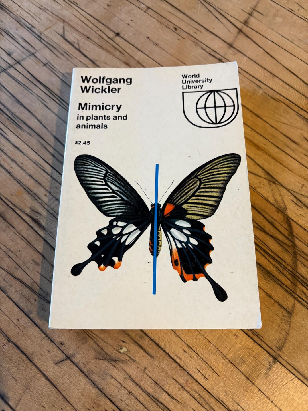 Mimicry in Plants and Animals L Wolfgang Wickler 1968 1st Edition Text ...