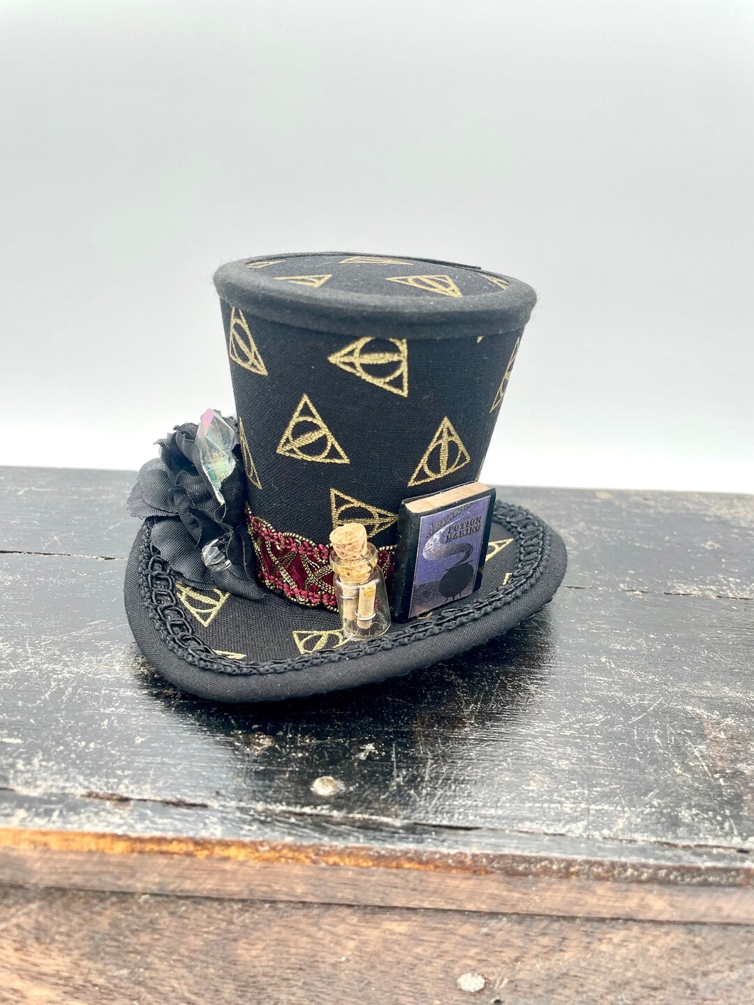 Mini Top Hat, Mini Wizard Hat, Wizard School Hat, Tea Party Hat - Etsy
